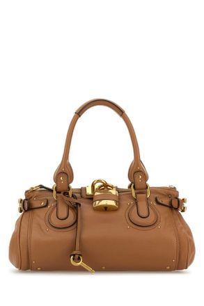 Chlo&eacute; Paddington Shoulder Bag - Brown