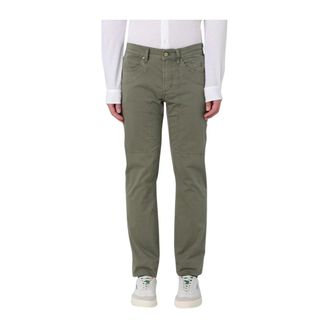 Jeckerson Homme, Pantalons, Vert, Taille: W36 Pantalon D&eacute;contract&eacute; Vert avec Poches &Eacute;l&eacute;gant
