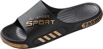 Generic Gr&ouml;&szlig;e Plus Herren Rutsche Badesandalen Dusche Hausschuhe rutschfeste Komfort