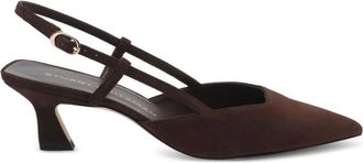 Stuart Weitzman Vinnie 50 Slingback - Femme - Chaussures - Brun - Taille: 38 1/2 EU