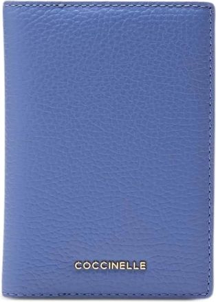 Coccinelle Passetui mit Logo - Blau