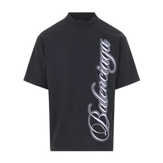 Balenciaga 764235.Ttvm7 T-shirt - - Tops - Herren - Schwarzk - M