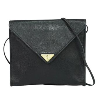 Saint Laurent Pre-owned Vintage Schultertasche - - Pre-owned - Damen - Schwarzk - ONE SIZE