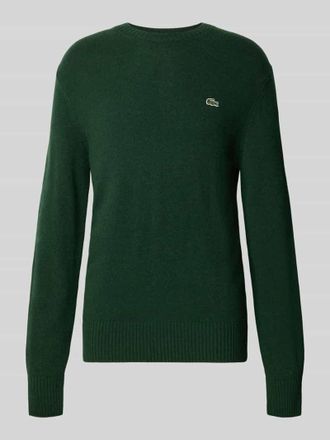 Lacoste Regular Fit Pullover aus reiner Wolle