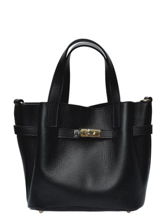 Isabella Rhea SCHWARZ Rindsledertasche