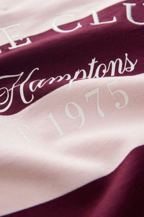 Next Sweater Rugby-Sweatoberteil mit Streifen, Leisure Club (1-tlg)