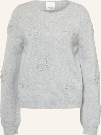 Allude Allude Pullover Mit Cashmere grau