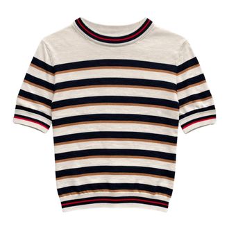 Herno Femme, Pulls, Multicolore, Taille: 38 FR T-Shirt en Maille