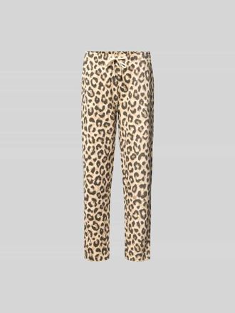 Juvia Sweathose mit Allover-Animal-Print