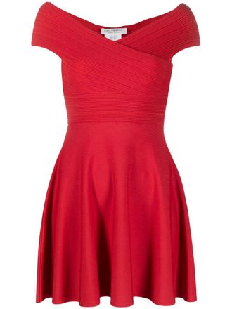 Philosophy di Lorenzo Serafini Kleid mit Falten - Rot