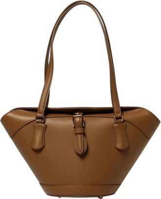 Dolce & Gabbana Femme, Sacs, Brun, Taille: ONE Size Élégant sac cabas avec boucle réglable et poignées supérieures