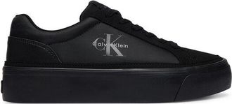 Calvin Klein Sneakers Vulc Flatf Laceup Ny-Su HW0HW03086 Schwarz