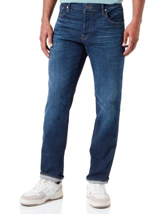 Jack & Jones Mens JJITIM JJDAVIS JJ 174 LID NOOS Jeans, Blue Denim, 29W / 32L