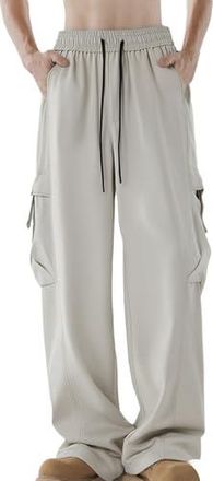 Generic Jogging Homme Pantalon Jogging Homme Pantalon Survetement Homme Confortable Classique - Cargo Jogger Homme Large avec Poches - Streetwear Tendance pou