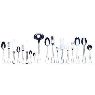 Mepra Brescia Besteckset, Edelstahl, Silber, 41.00000000000000000007 x 33 x 21.5 cm, 151-teilig