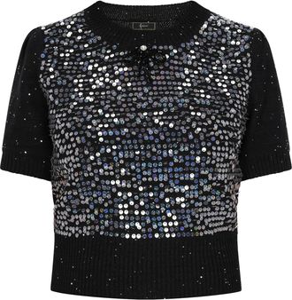 Faina Pullover Frauen Schwarz