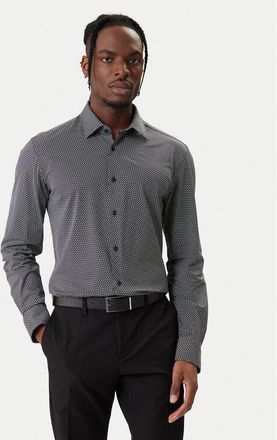 HUGO BOSS Hemd P-Hank 50556102 Schwarz Slim Fit