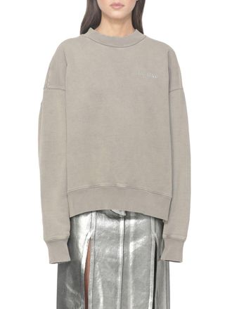 The Attico Sweat-Shirt THE ATTICO Femme couleur Gris