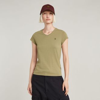 G-Star Eyben Slim Top 2.0 - Grün - Damen