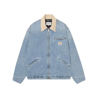 Carhartt Work in Progress Homme, Vestes, Bleu, Taille: M Denim Jacket
