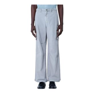 Our Legacy Cargohose mit Abn&auml;her am Knie - - Trousers - Herren - Grau - XL