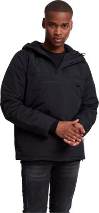 Urban Classics Herren Padded Pull Over Jacket Jacke, Schwarz (black), Medium