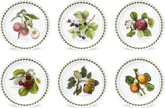 Portmeirion Ensemble de 6 assiettes de service Pomona
