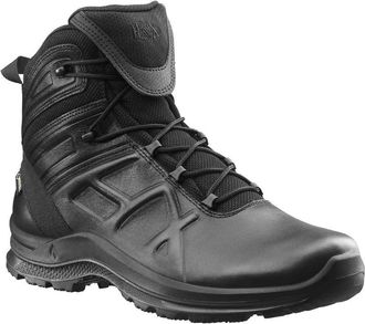 Haix Mil-Tec Black Eagle Tactical 20 Midi Lederstiefel, Schwarz, 43 EU