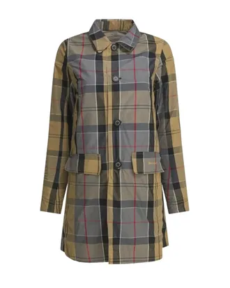 Barbour Womens Reversible Raincoat Babbity Mist-Dress Polyester Trench & Raincoats Mist/dress