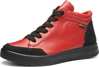 Ara Damen ROM 2.0 Sneaker, SCHWARZ,Chilli, 41.5 EU