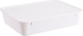 Generic Bo&icirc;tes de rangement empilables en plastique pour organiser les jouets, les livres, le linge et les fournitures dartisanat faciles &agrave; nettoyer et l&eacute;g&egrave;re