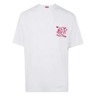 Kenzo Homme, Tops, Blanc, Taille: XL T-Chemises
