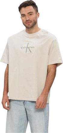 Calvin Klein Herren, Oberteile, Beige, XLGr&ouml;&szlig;e