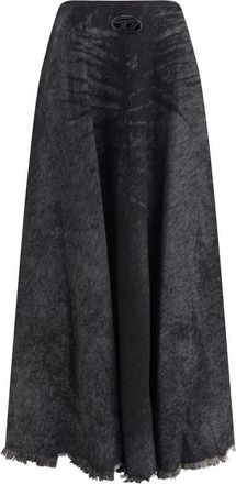 Diesel Femme, Jupes, Noir, Taille: W28 De-Hannie Skirt