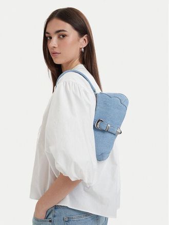Tommy Jeans Handtasche Tjw Cool Denim Shoulder Bag AW0AW18878 Blau