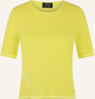 Marc Cain Pullover Mit Glitzergarn gelb