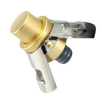 Generico Stainless Steel Champagne Bottle Stoppers | Champagner-Stopper mit Pumpe und doppelten Pickeln; langlebige Weingl&auml;ser zum Konservieren von Blasen, per