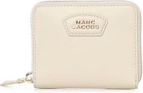 Marc Jacobs Femme, Accessoires, Blanc, Taille: ONE Size Le portefeuille compact fin Everyday