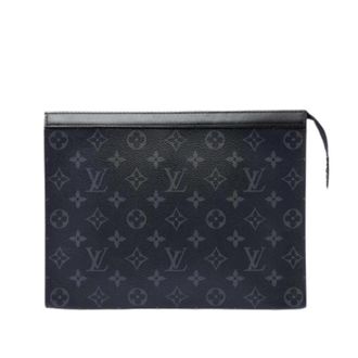 Louis Vuitton Pre-owned Monogram Eclipse Clutch - - Pre-owned - Herren - Schwarzk - ONE SIZE