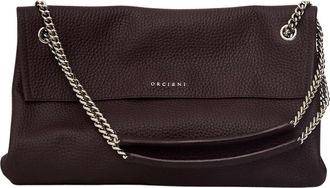 Orciani Schultertasche mit Magnetverschluss - - Bags - Damen - Braun - ONE SIZE