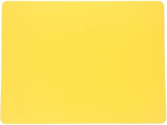 Lurrose Silikon Tischset Hitzebest&auml;ndig und rutschfest Gelbes Platzset f&uuml;r Haushalt und Restaurant und Isolierendes Silikonmatte f&uuml;r Partys und Familienfeiern