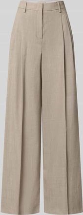Max Mara Regular Fit Weite Hose aus reiner Schurwolle Modell OVVIO