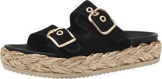 Tamaris Pantolette Damen Flach schwarz,EU 41