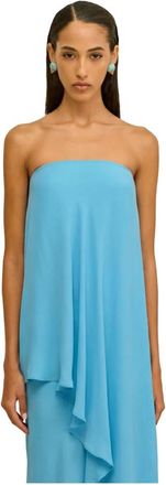 Cult Gaia Femme, Tops, Bleu, Taille: 40 FR Tajisha Top