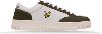 Lyle & Scott Homme, Chaussures, Blanc, Taille: 46 EU Croy Low Baskets