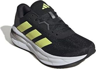 adidas Adidas Homme Galaxy 7 Running Shoes, Core Black/Pulse Lime/Grey Five, 44 2/3 EU
