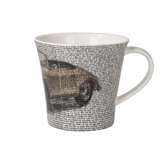 GOEBEL Kaffee- / Teetasse Mug Saxa- Porsche 356 Orange 0,35l