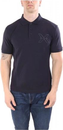 John Richmond Homme, Tops, Bleu, Taille: M Ump26026Po GKF Polo