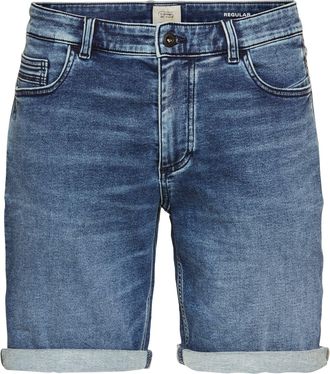 Camel Active Herren fleXXXactive Jeansshorts im Regular Fit Blau, menswear-38IN