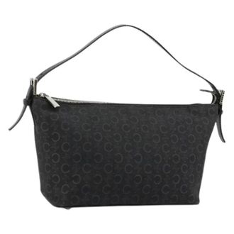 Celine Sac bandouli&egrave;re vintage Pre-owned en toile - Femme - Pre-owned - Noir - Taille: ONE Size
